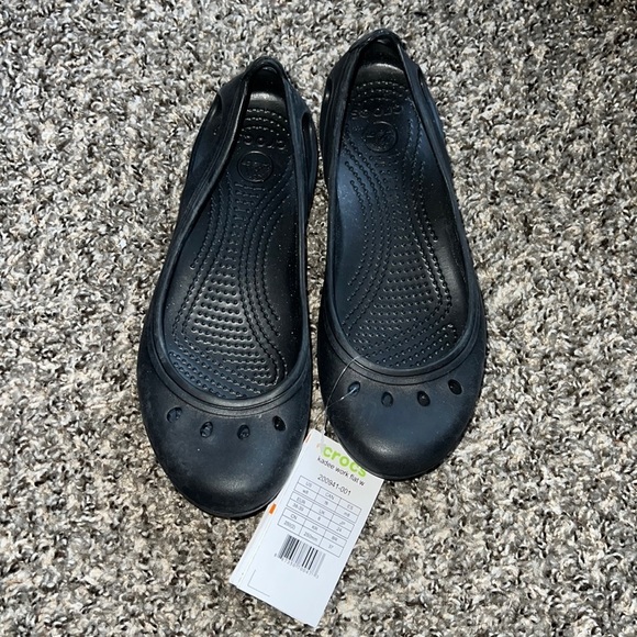 CROCS | Shoes | Crocs Womens Kadee Work Ballet Flats Slip Resistant ...
